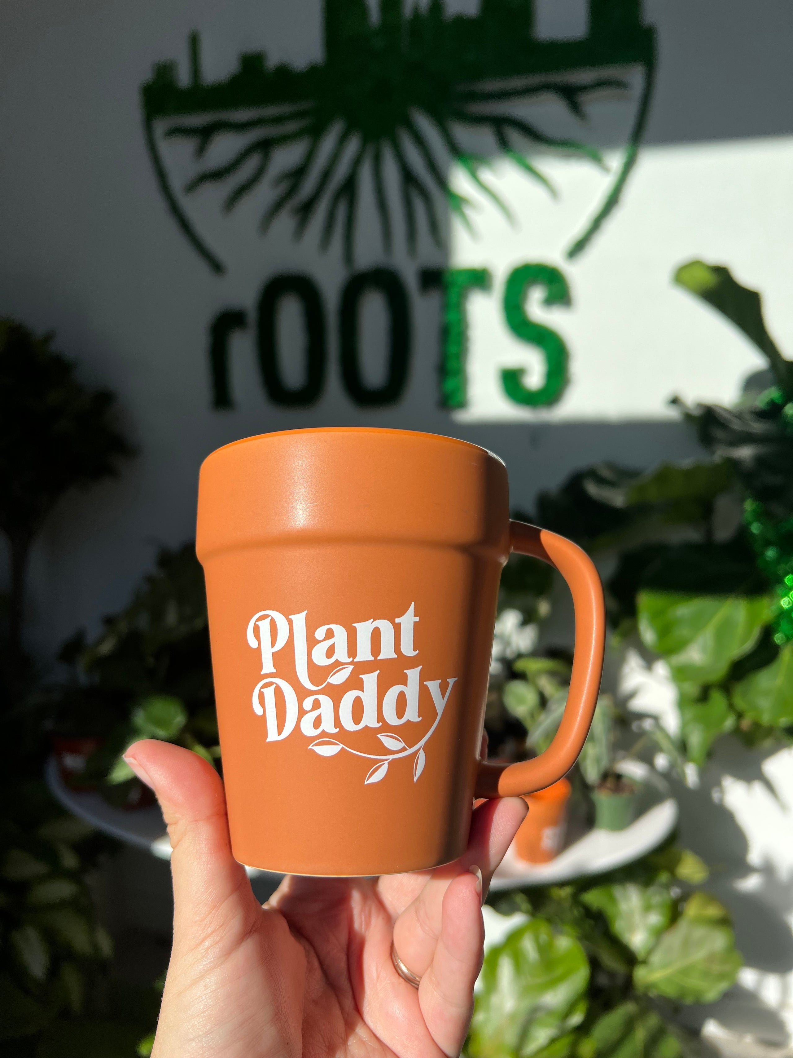 Plant Daddy Flower Pot Coffee Mug | rOOTS KC